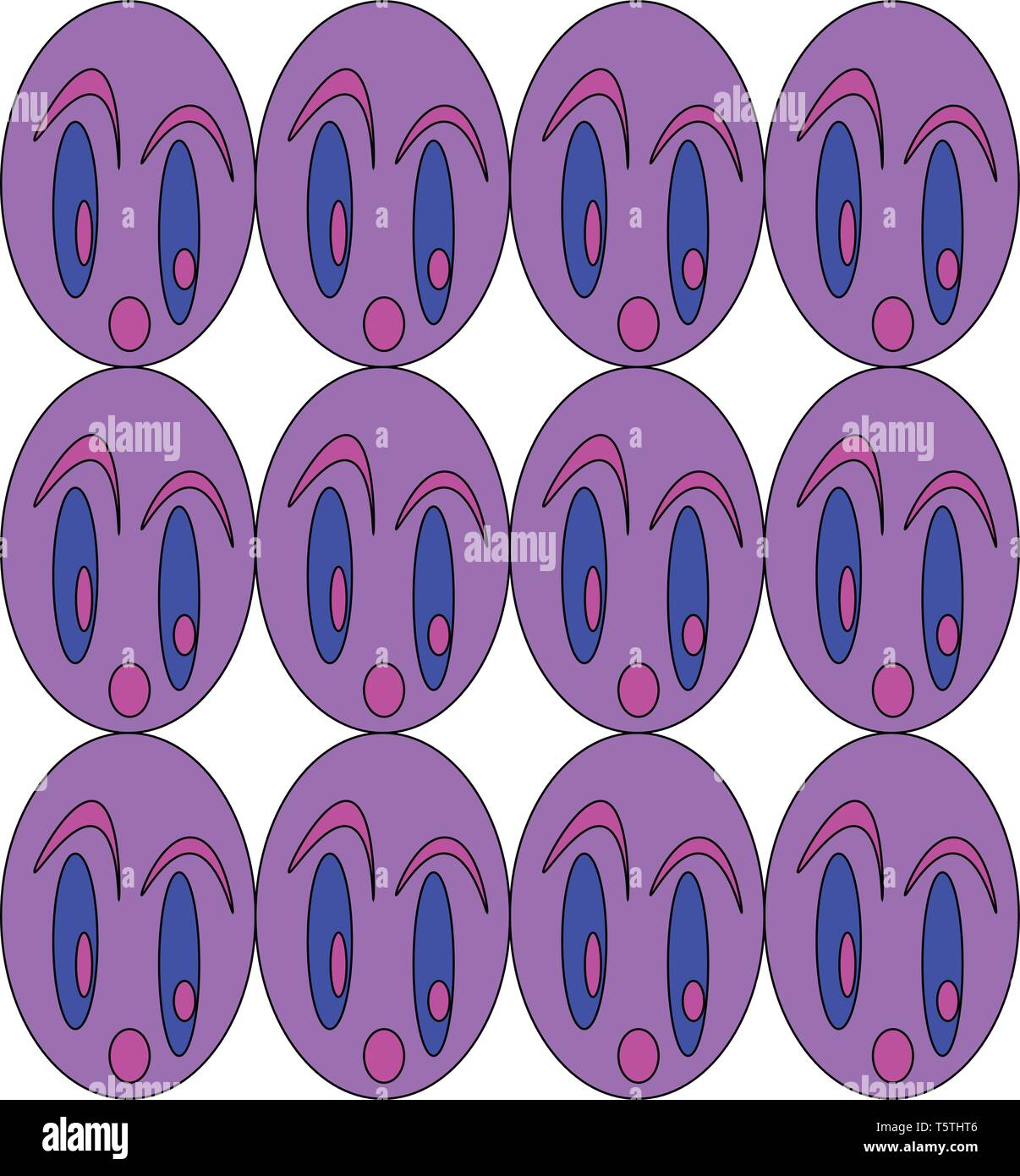 Shocked faces Stock Vector Images - Alamy