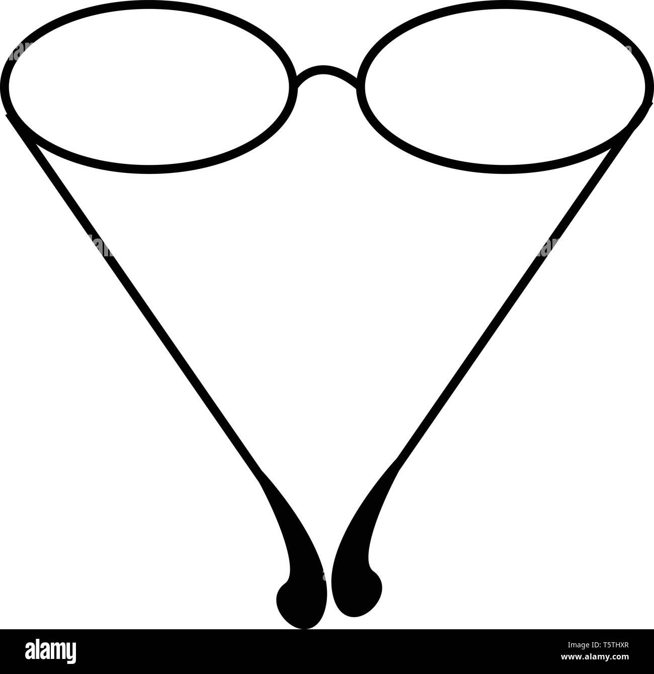 Spectacle vector vectors hi-res stock photography and images - Alamy