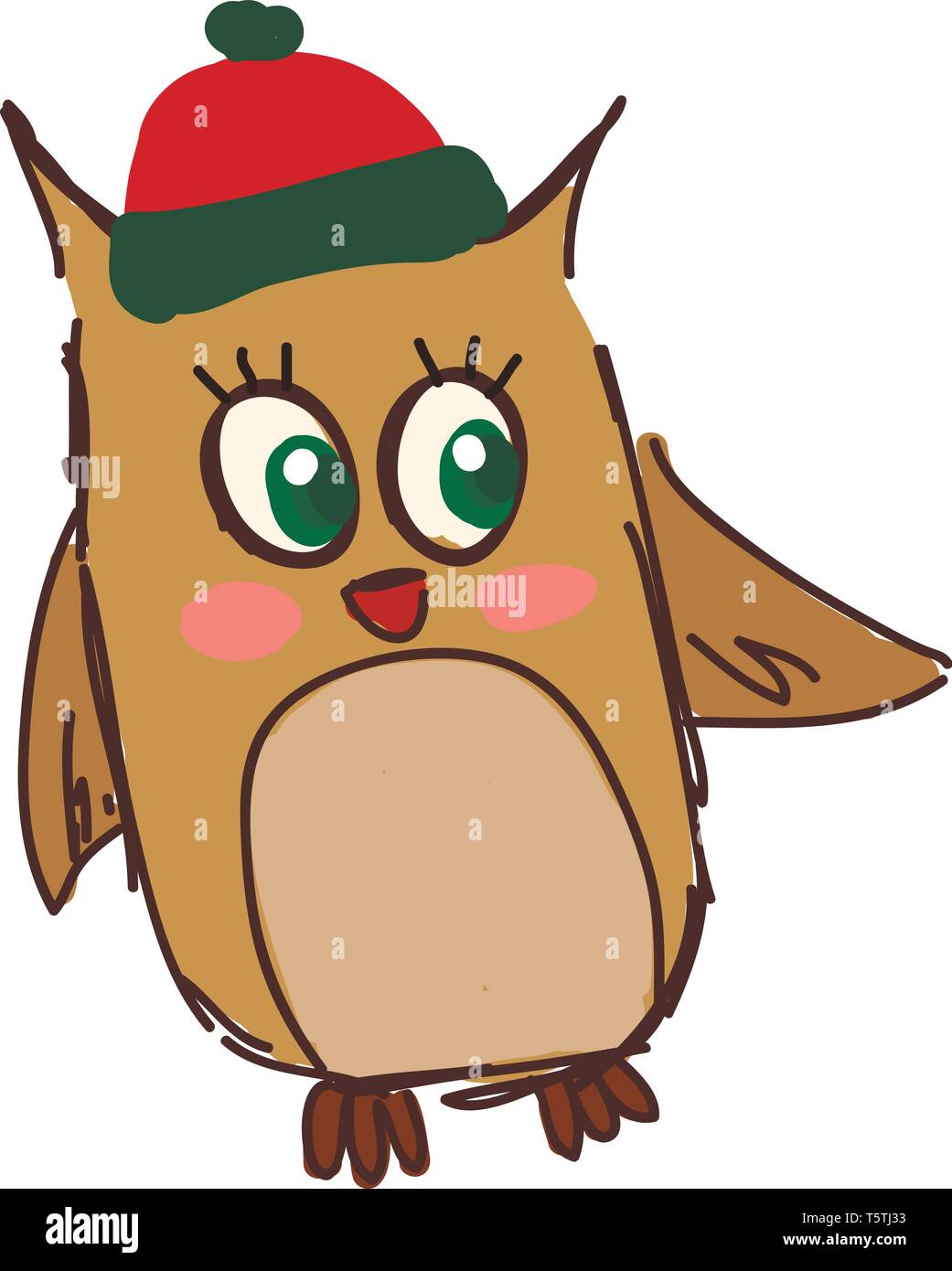 Sideways cap Stock Vector Images - Alamy