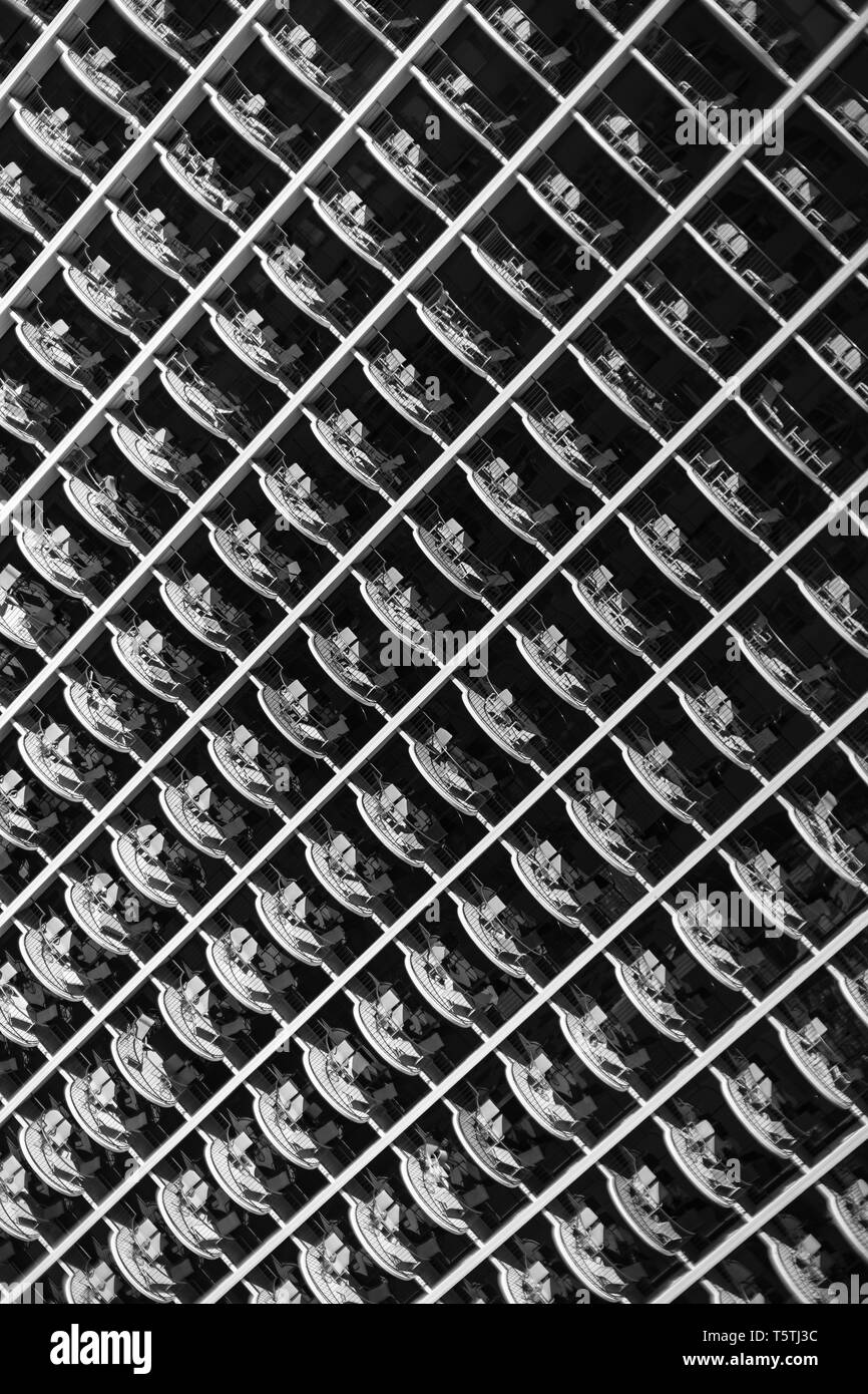 Abstract pattern of windows Stock Photo - Alamy