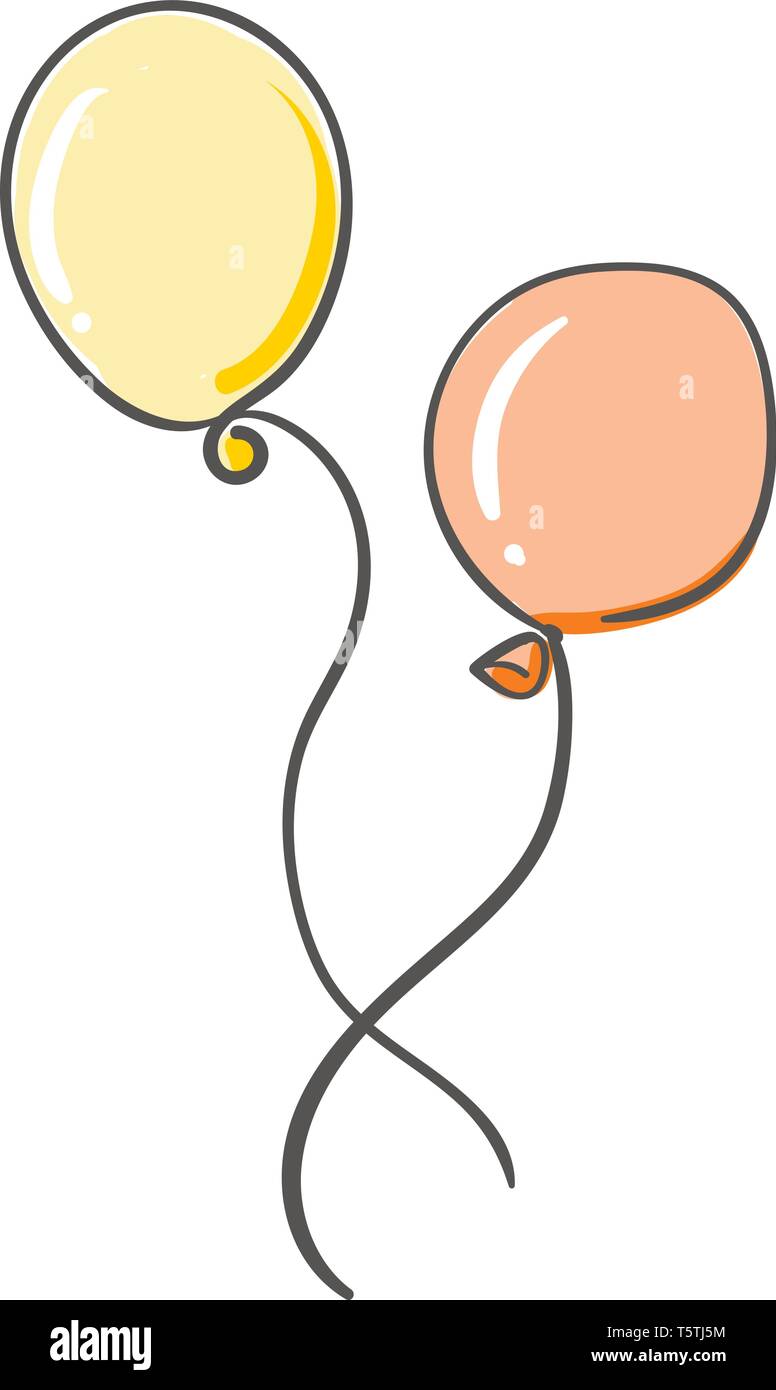 2 Balloon Clipart Pastel Party Balloons Clipart Pink, 10 High Quality
