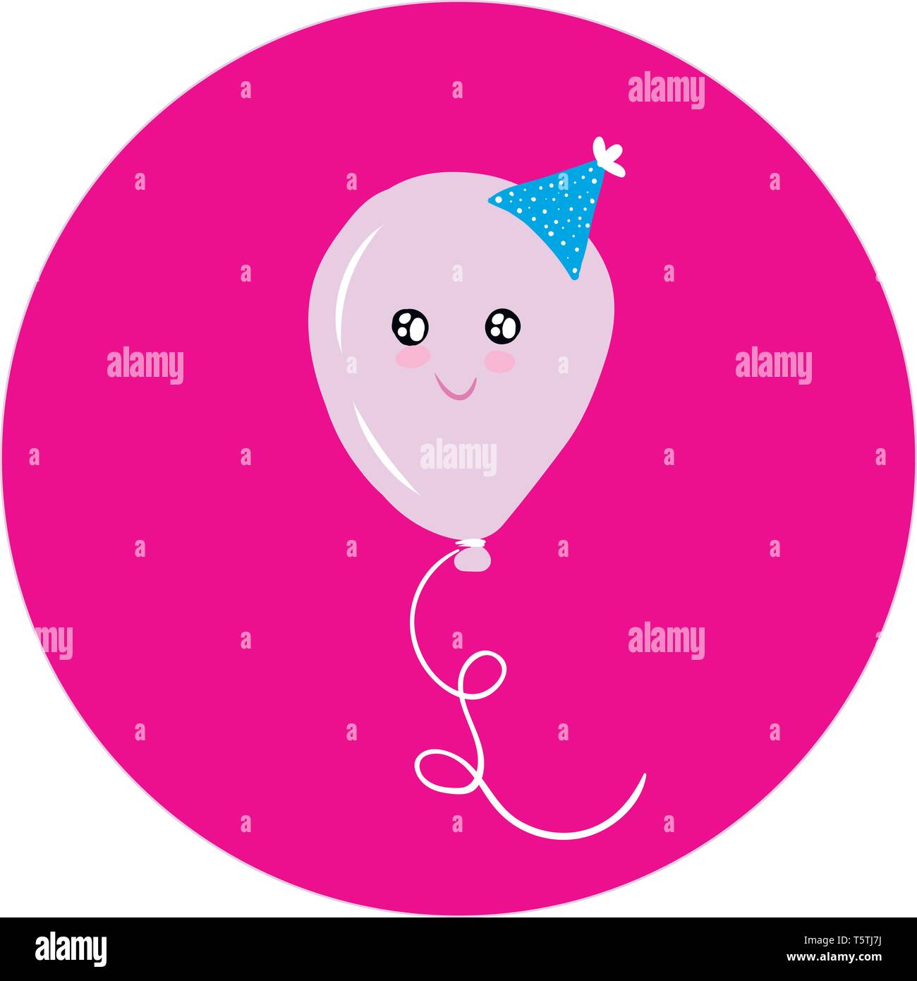 Balloon hat Stock Vector Images - Alamy