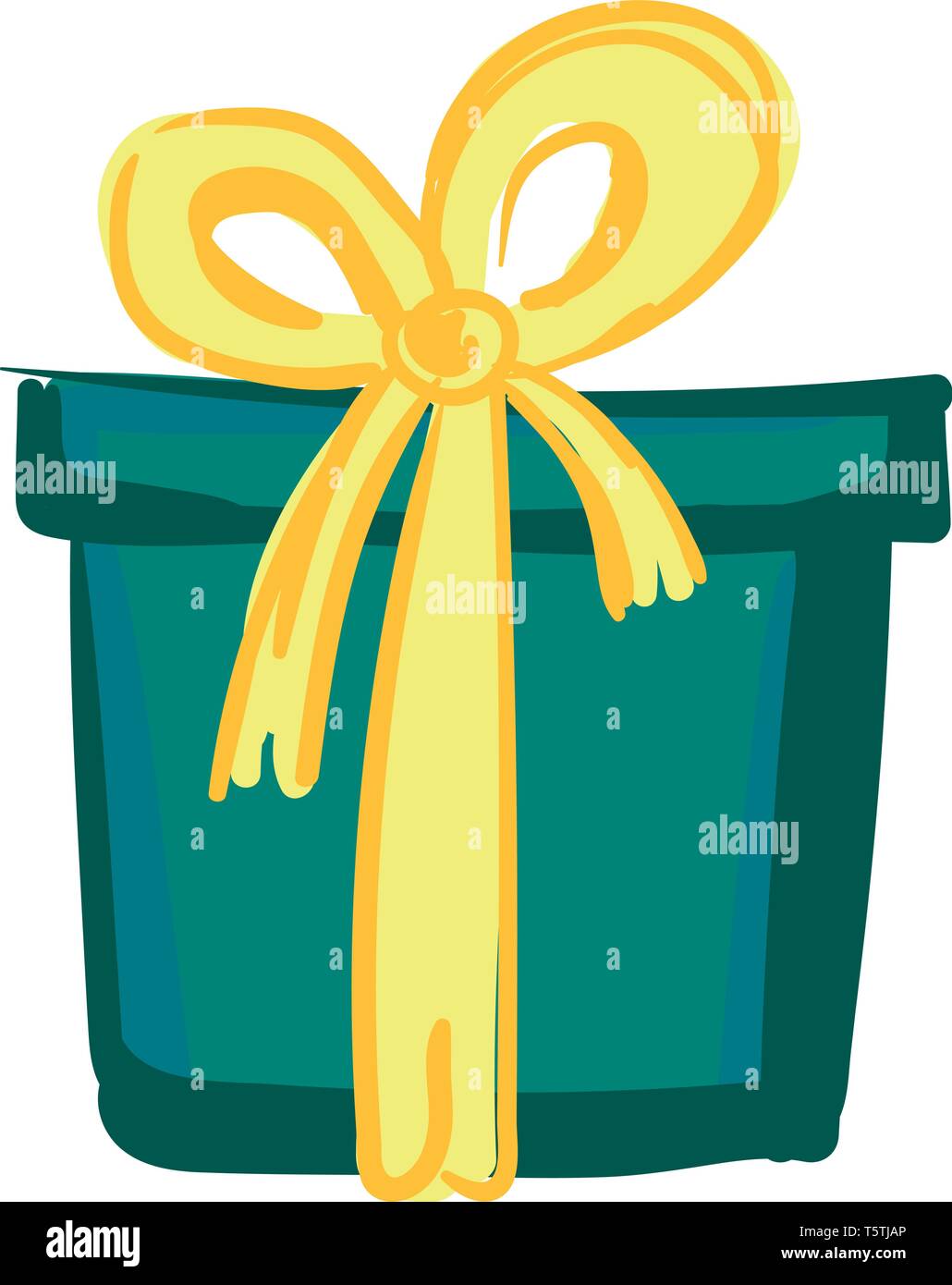 Beautiful gift box Stock Vector Images - Alamy