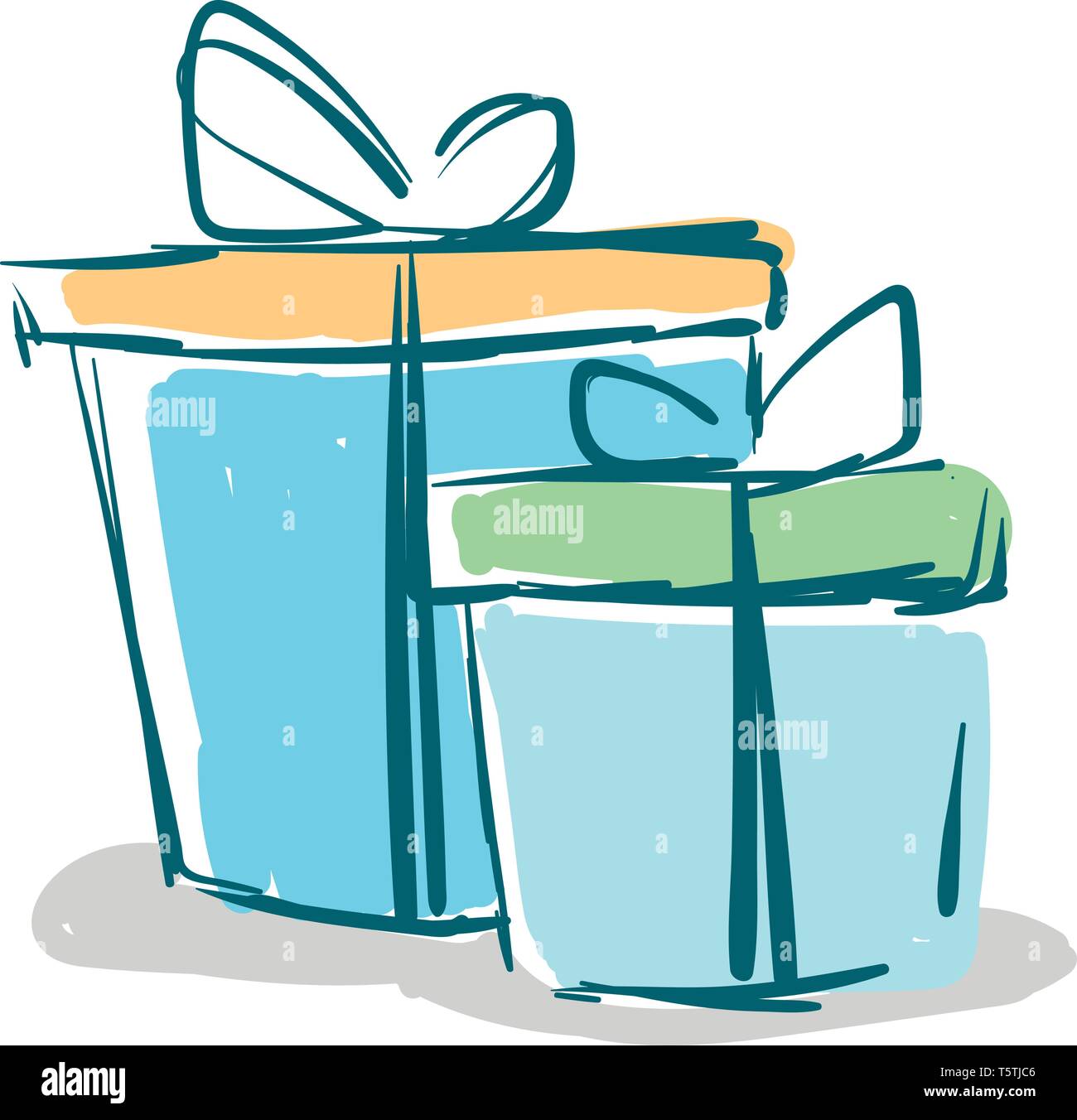 Two wrap Stock Vector Images - Alamy