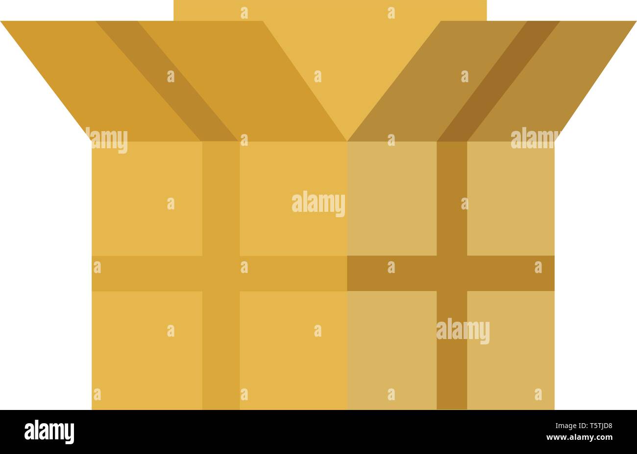 Gift surprise packing packaging Stock Vector Images - Alamy