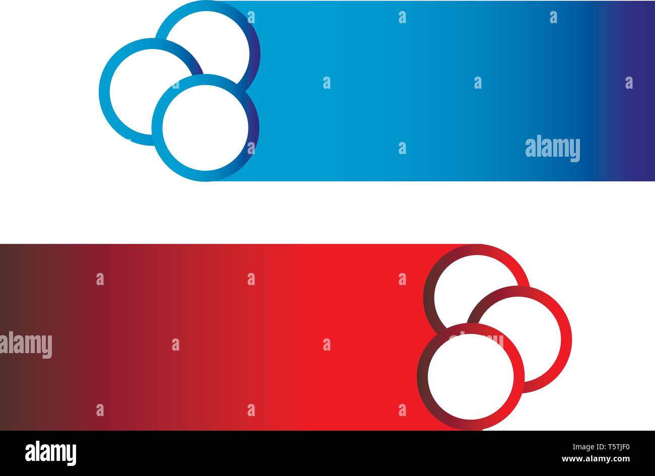 Red and blue colorful button vector or color illustration Stock Vector ...