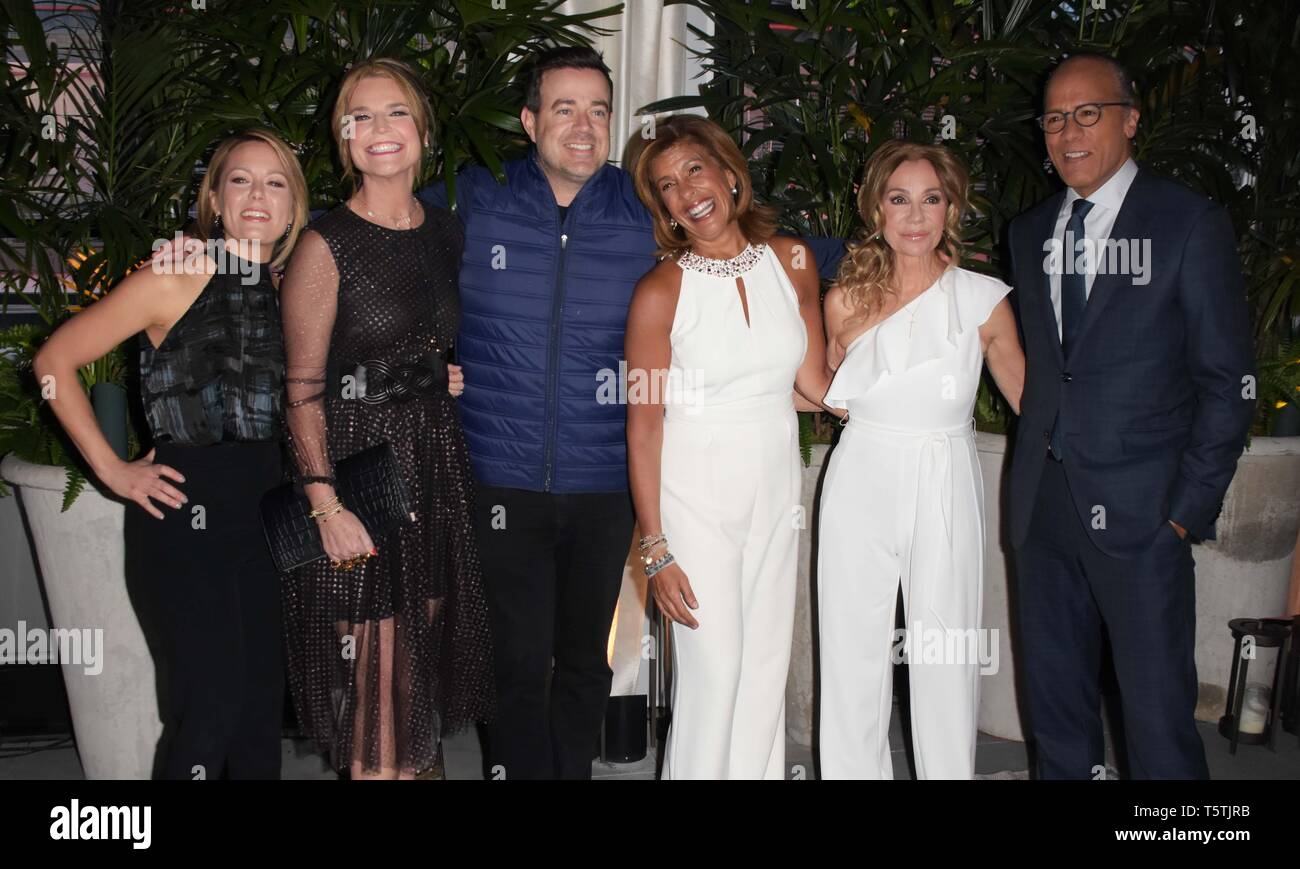 Kathie Lee Gifford's farewell party held at The Times Square EDITION ...