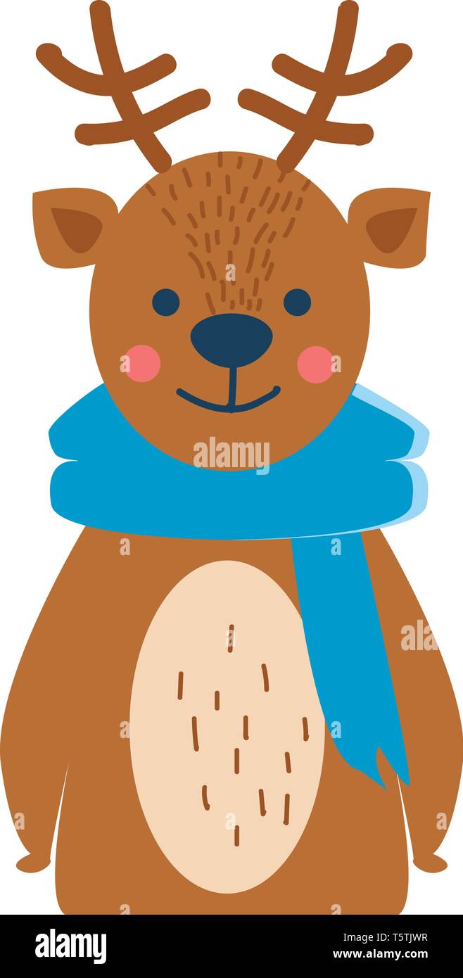 Fairy tale deer Stock Vector Images - Alamy