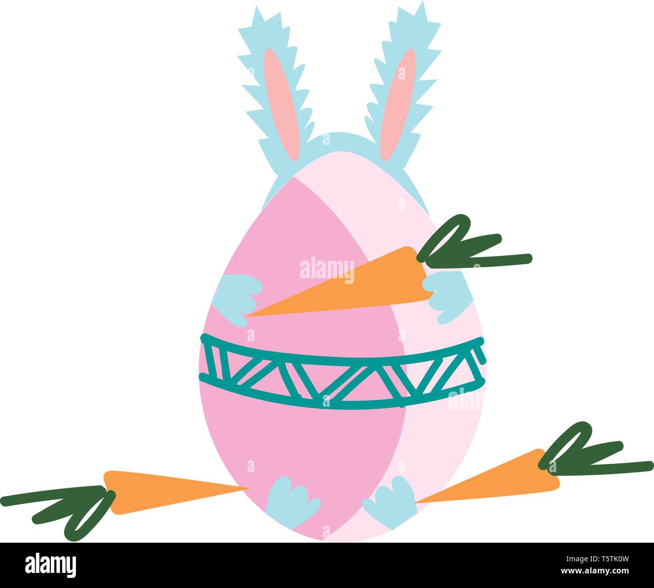 Easter color illustration hi-res stock photography and images - Alamy
