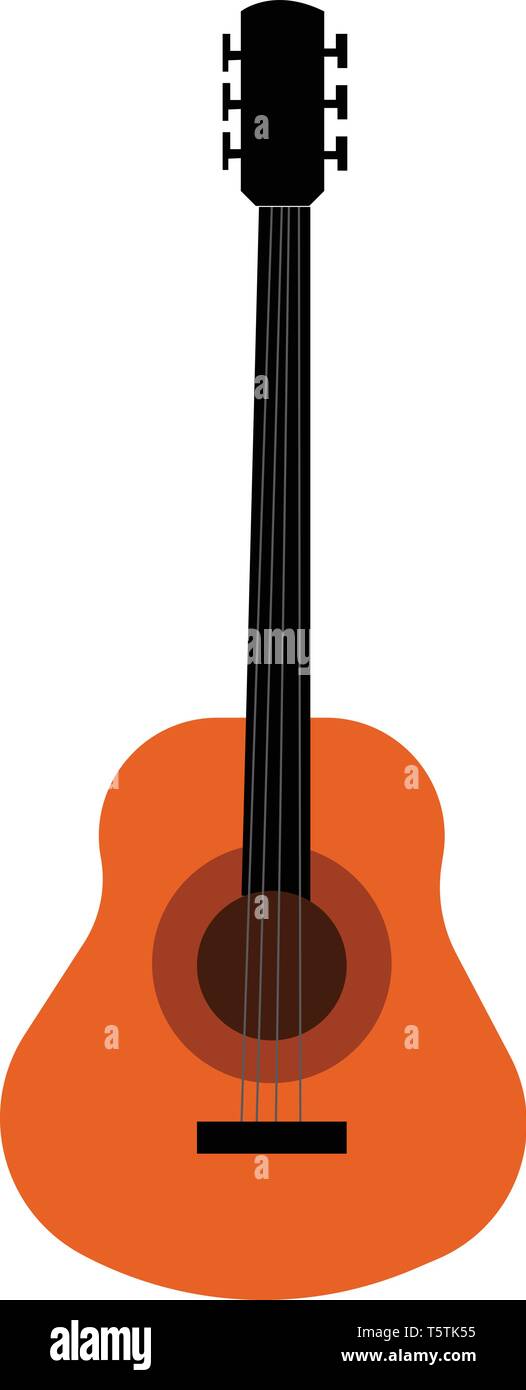 Musical instrument of bass guitar vector or color illustration Stock ...