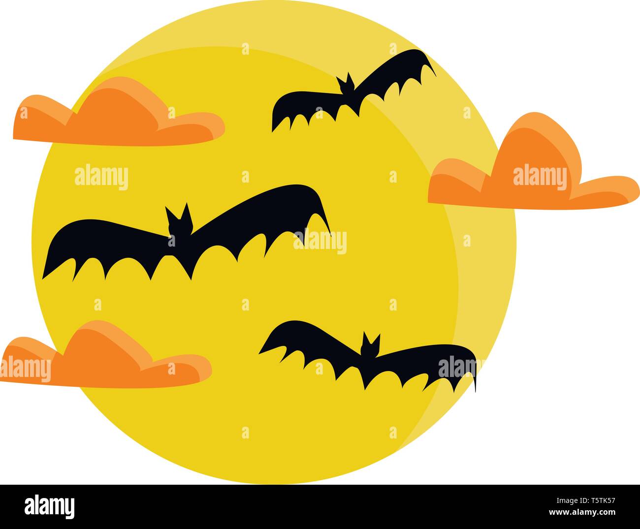 Spooky night vector vectors hi-res stock photography and images - Alamy
