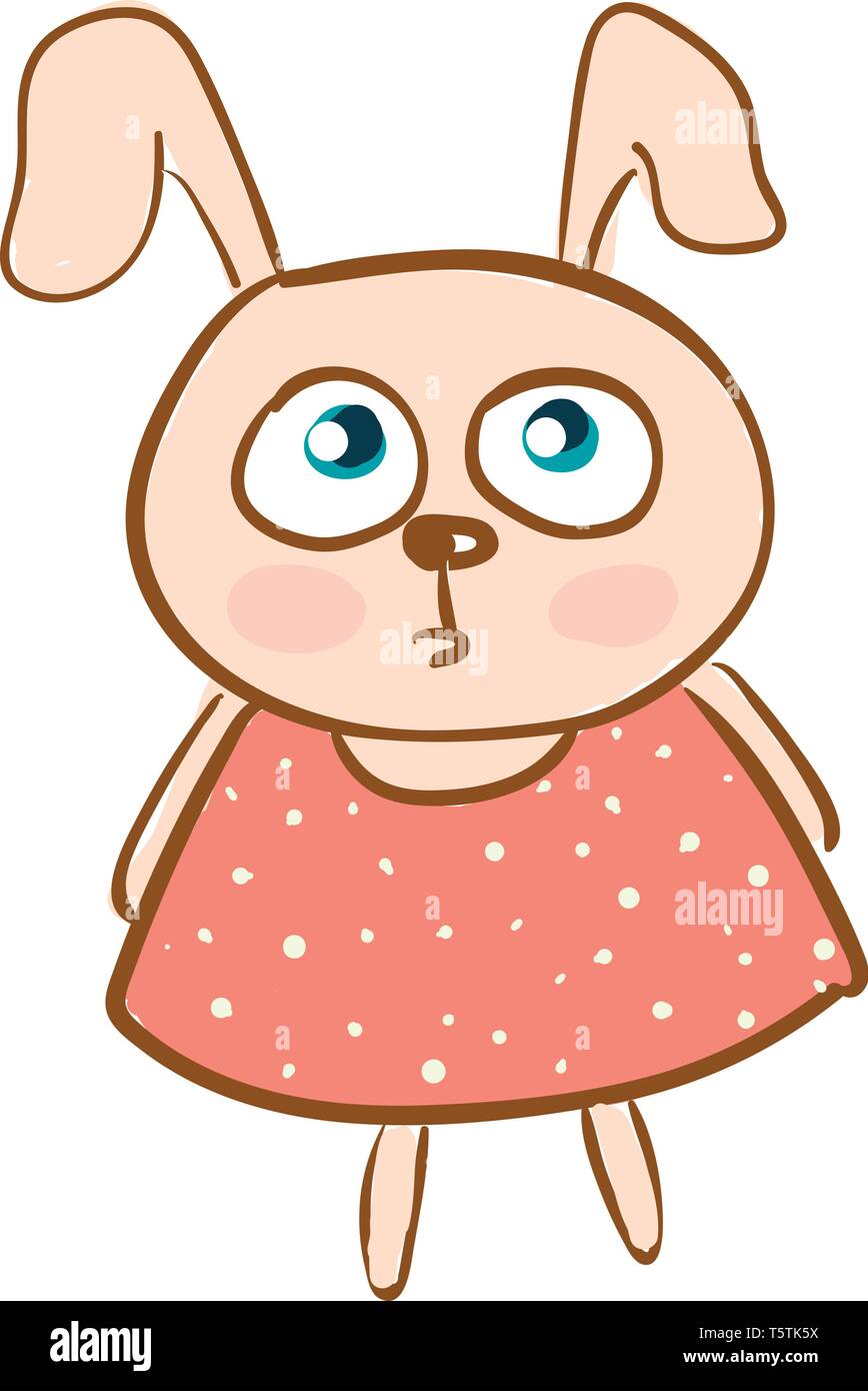 Baby hare in pink Cut Out Stock Images & Pictures - Alamy