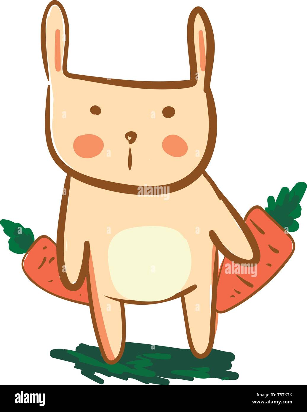 European hare Stock Vector Images - Alamy