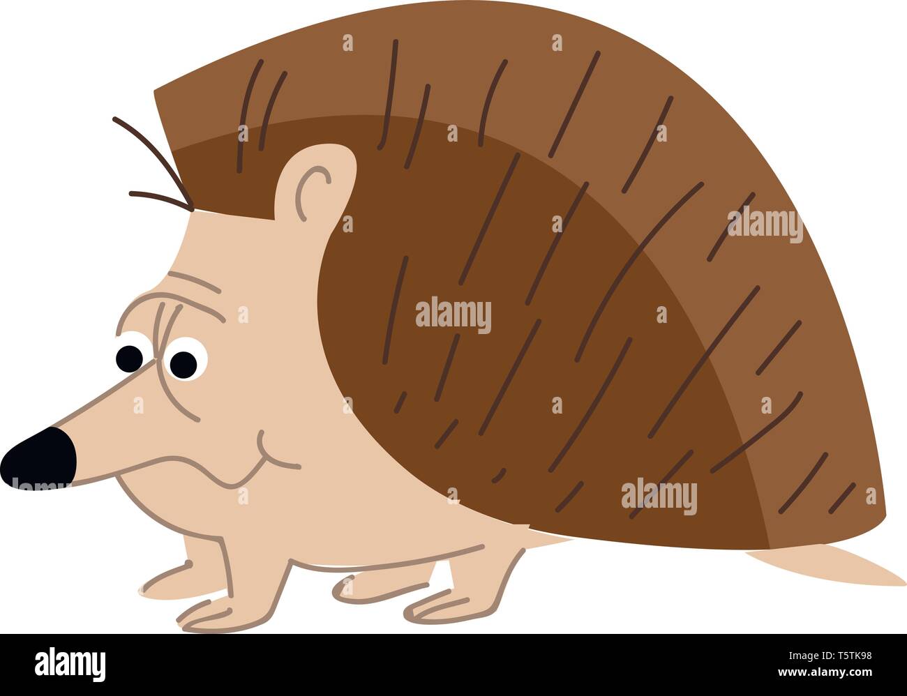 Spiky animals Stock Vector Images - Alamy