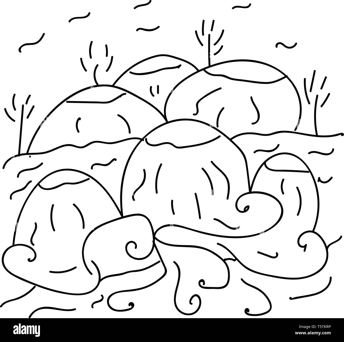 Very few trees Black and White Stock Photos & Images - Alamy