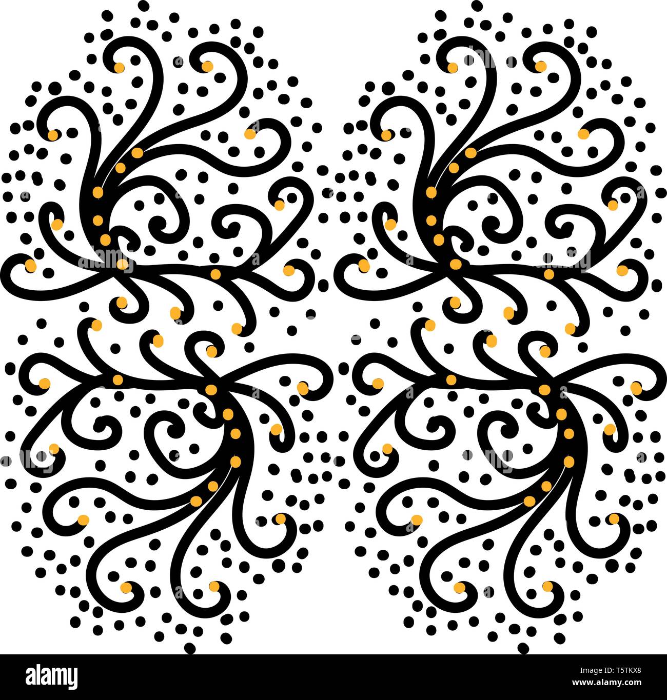Floral designs and texture Stock Vector Images - Alamy