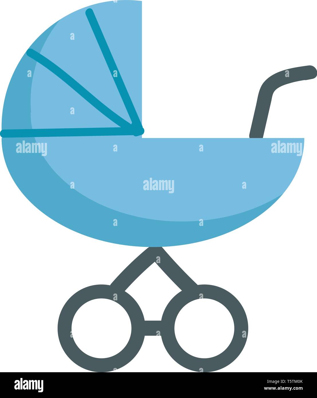 Baby in a blue Stock Vector Images - Alamy