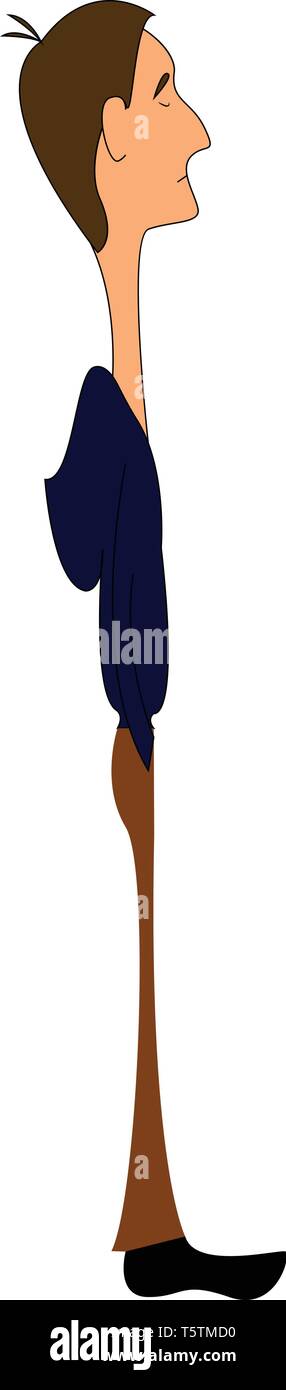 Skinny teen boy Stock Vector Images - Alamy