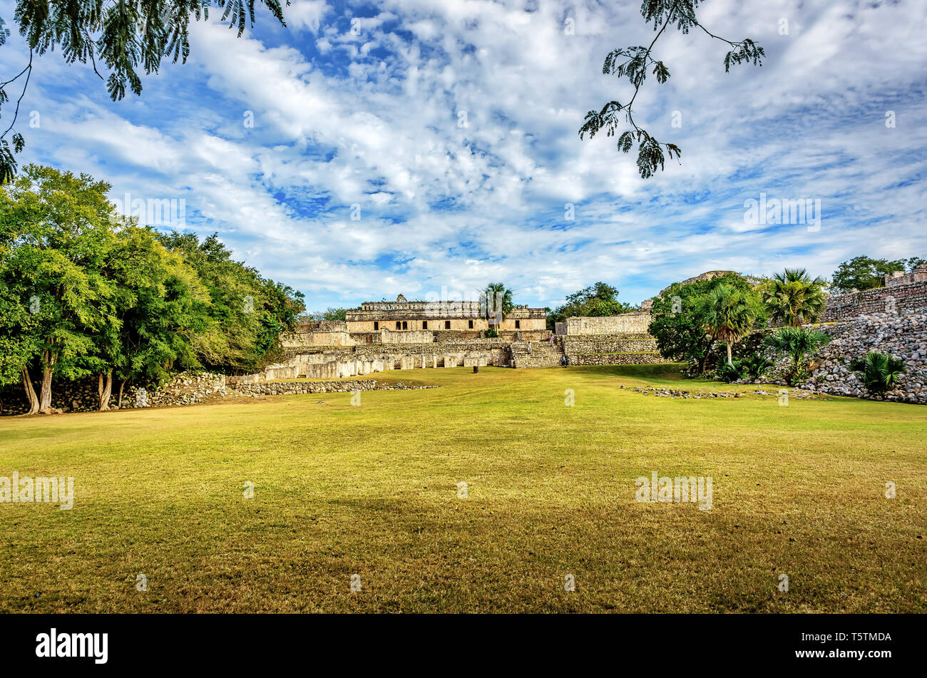 Kabah, Maya archaeological site, Puuc region, Merida, Yucatan, Mexico ...