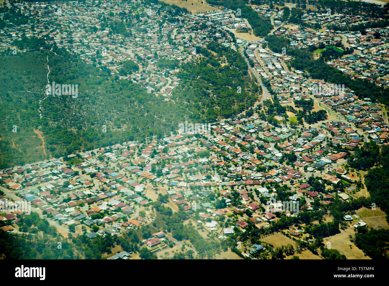 Perth aerial hi-res stock photography and images - Alamy