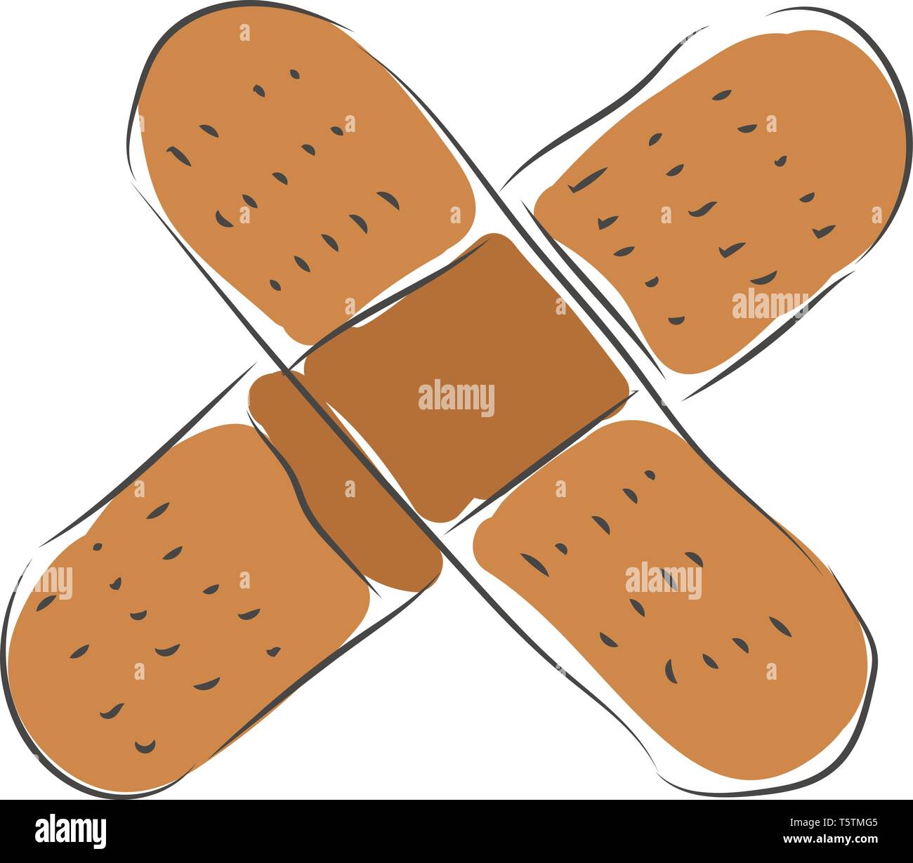 Cartoon medical plaster bandage adhesive hi-res stock photography and ...