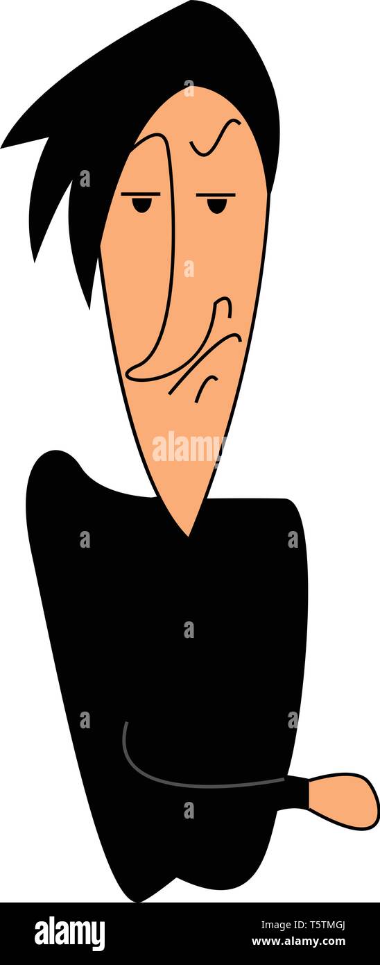Rude person Stock Vector Images - Alamy