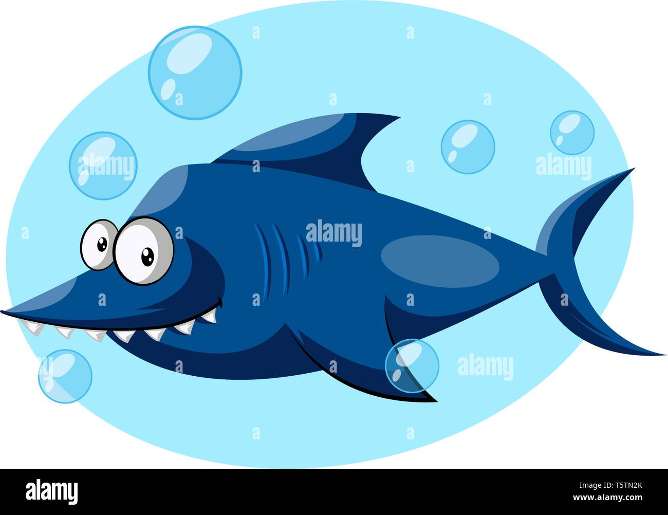 Fish Swimming In Water Drawing