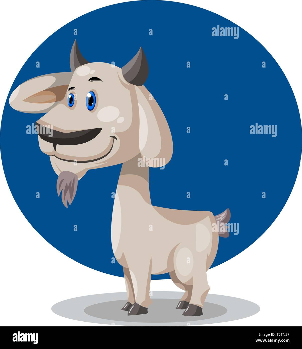 Goatling vector vectors Stock Vector Images - Alamy