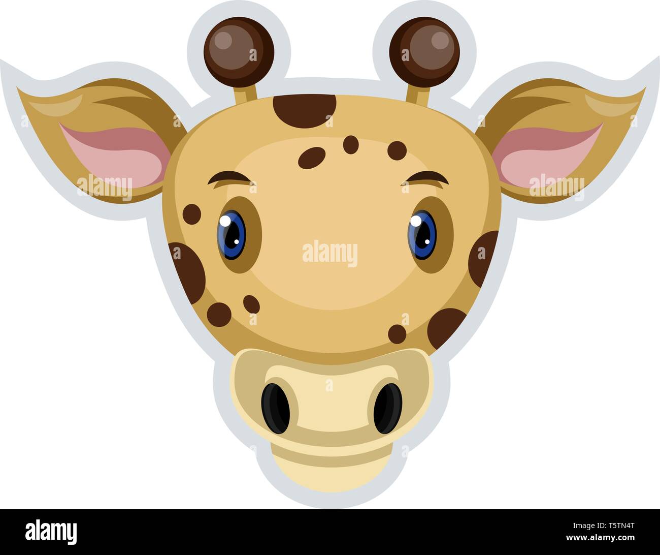 Cow horns Stock Vector Images - Alamy