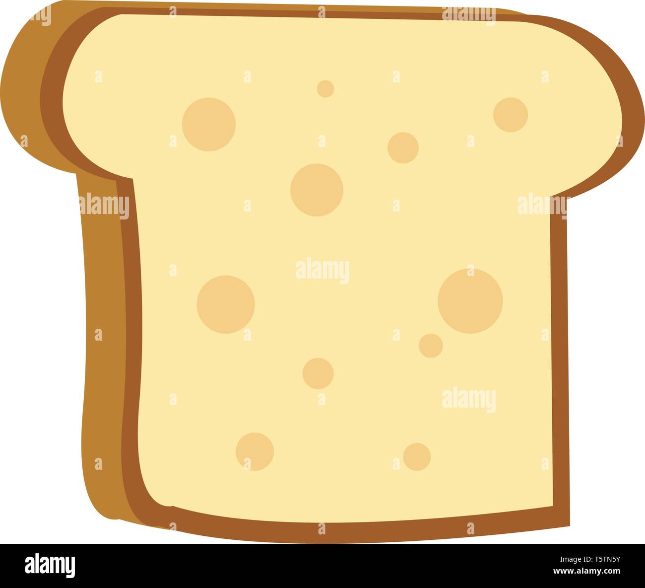Bread Slice Drawing