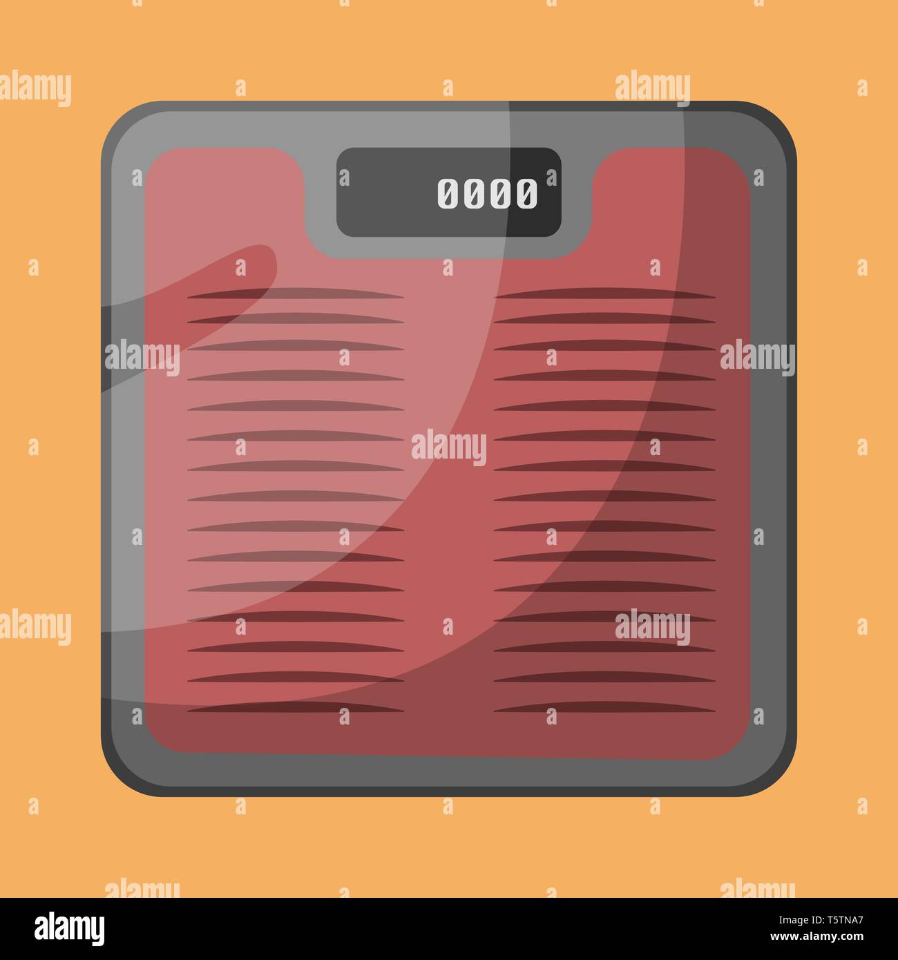 Weight Loss Scale Drawing