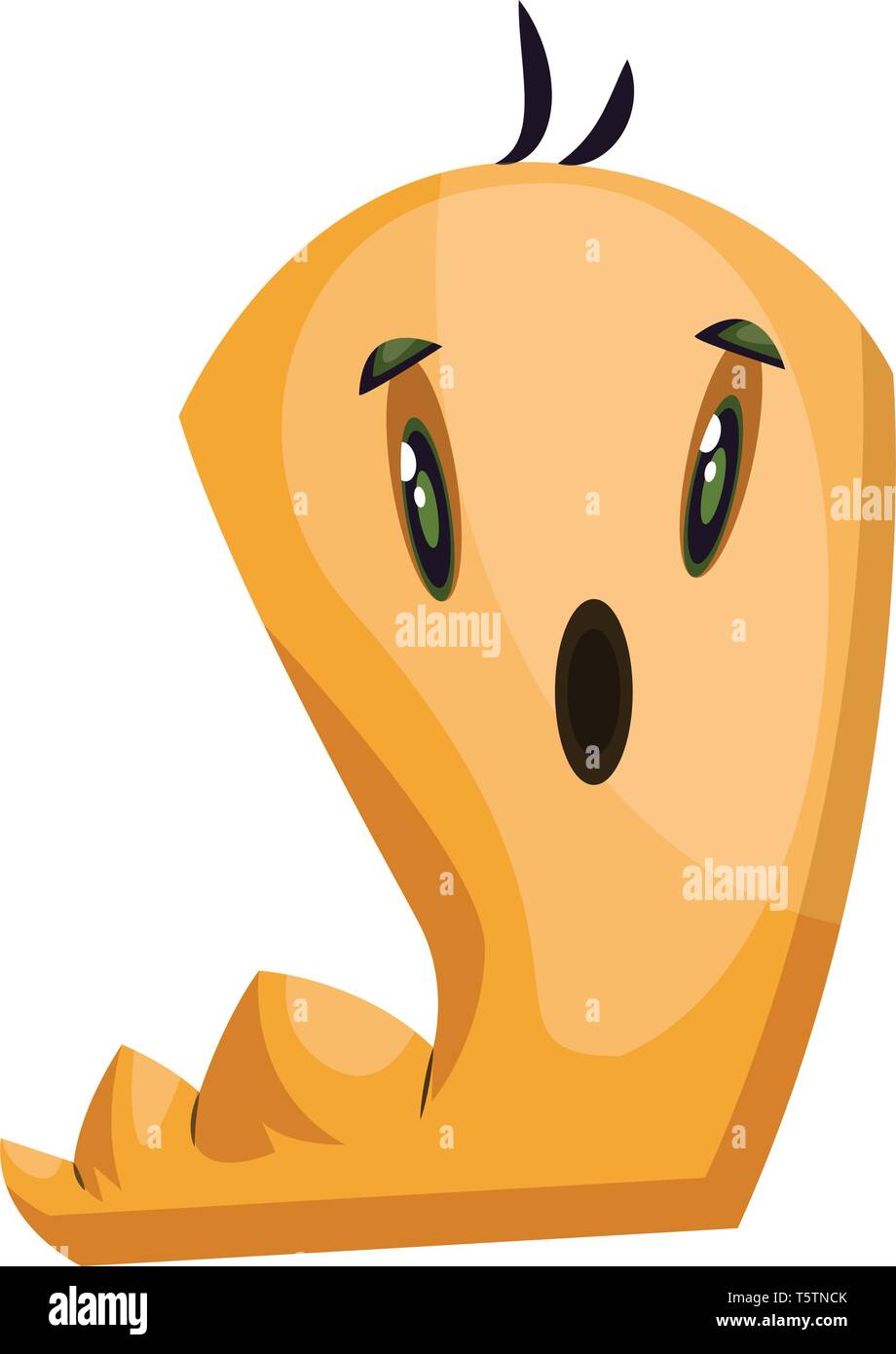 Cartoon worm hi-res stock photography and images - Alamy