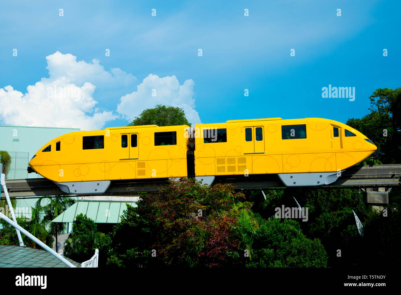 Sentosa island monorail hi-res stock photography and images - Alamy