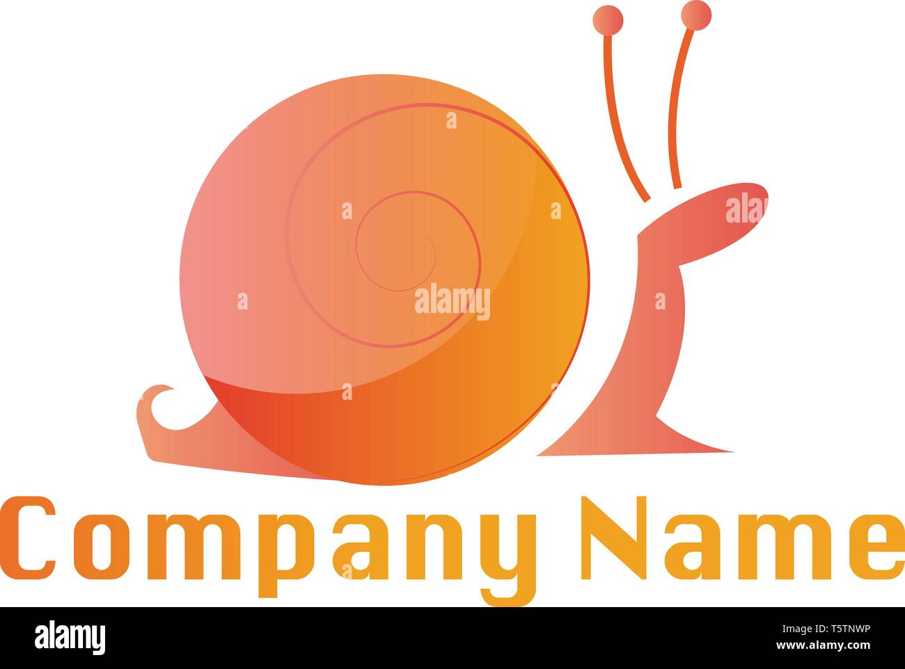 Vector logo design on Stock Vector Images - Alamy
