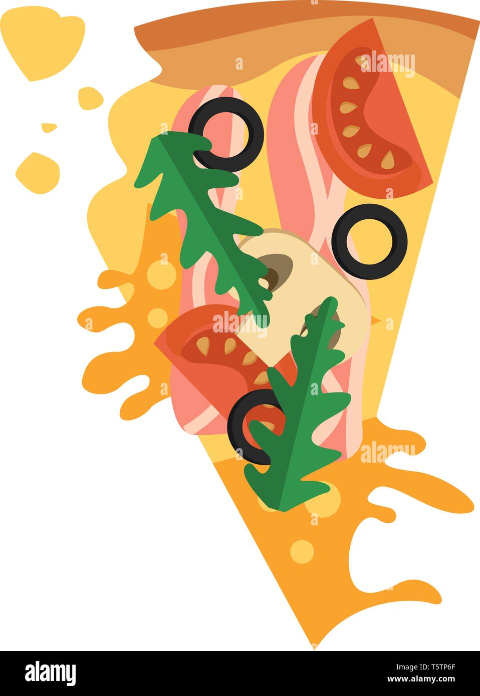 Food ingredients vegetables tomatoes Stock Vector Images - Alamy