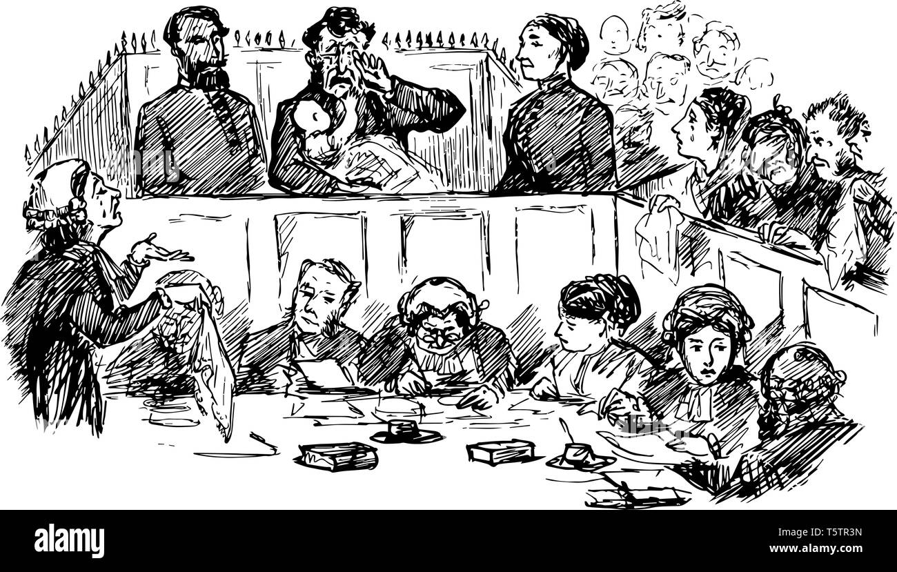 This is a court view where some lawyers are sitting and hearing of the ...