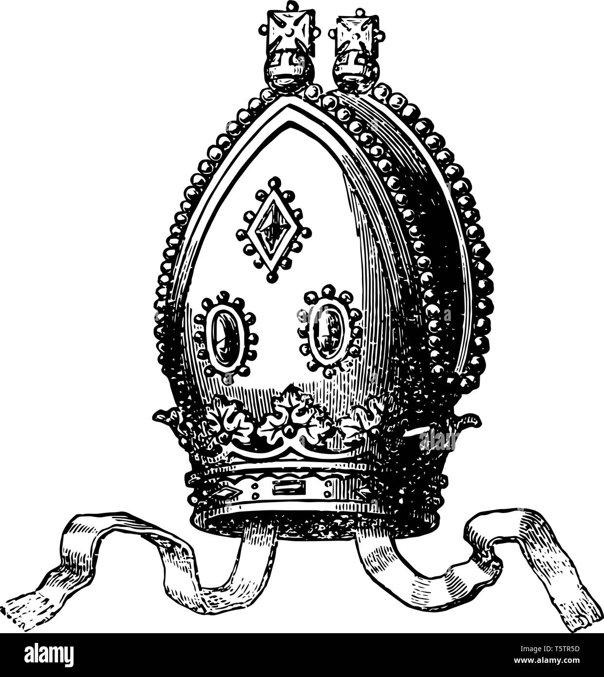 An Archbishops Mitre is an example of a modern archbishops vintage line ...