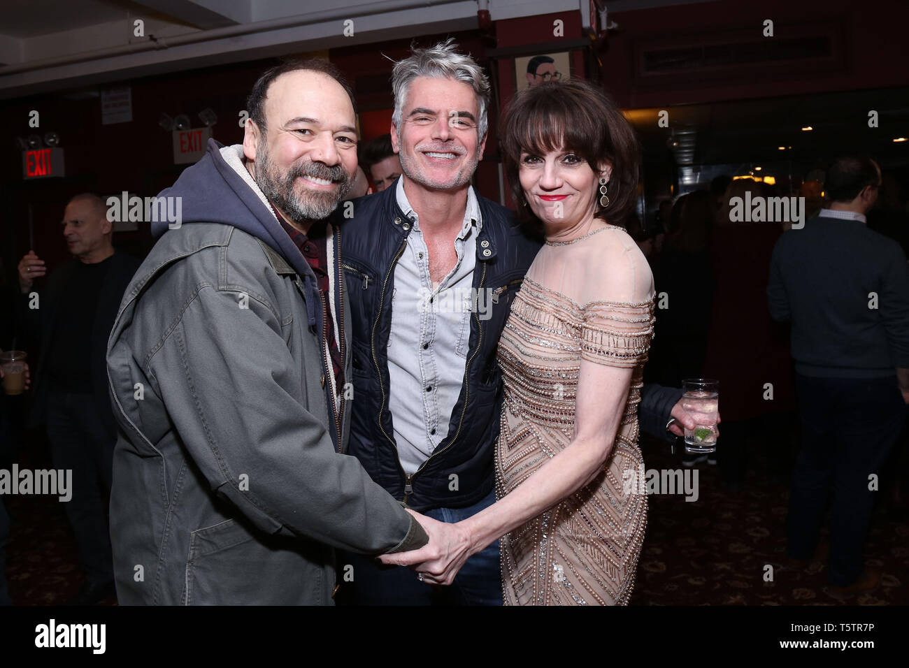 Tony award winner Beth Leavel receives her portrait at Sardi's theatre ...