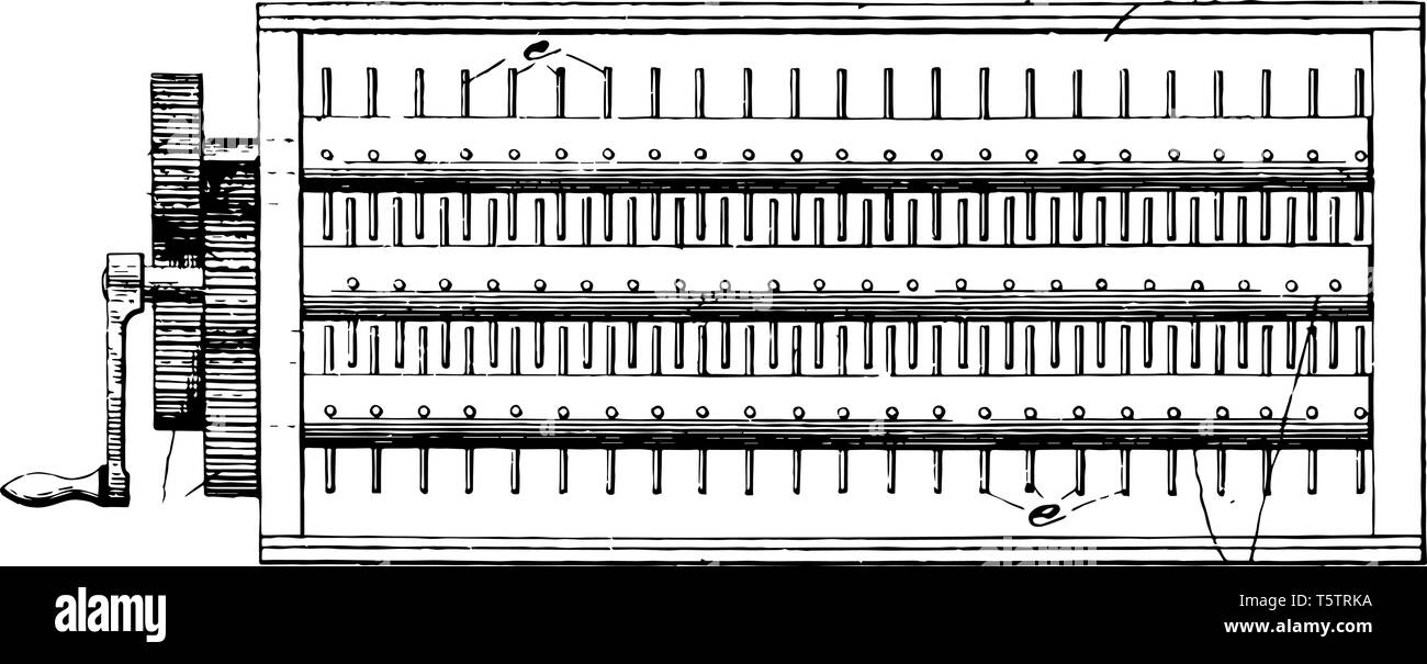 This illustration represents Bread Crumbing Machine which is a process ...