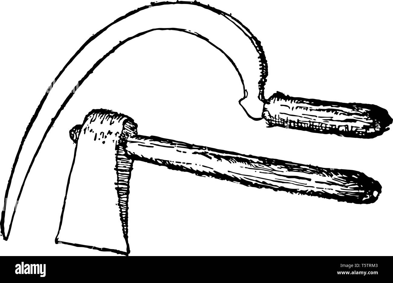 This illustration represents function of Primitive Tools vintage line ...