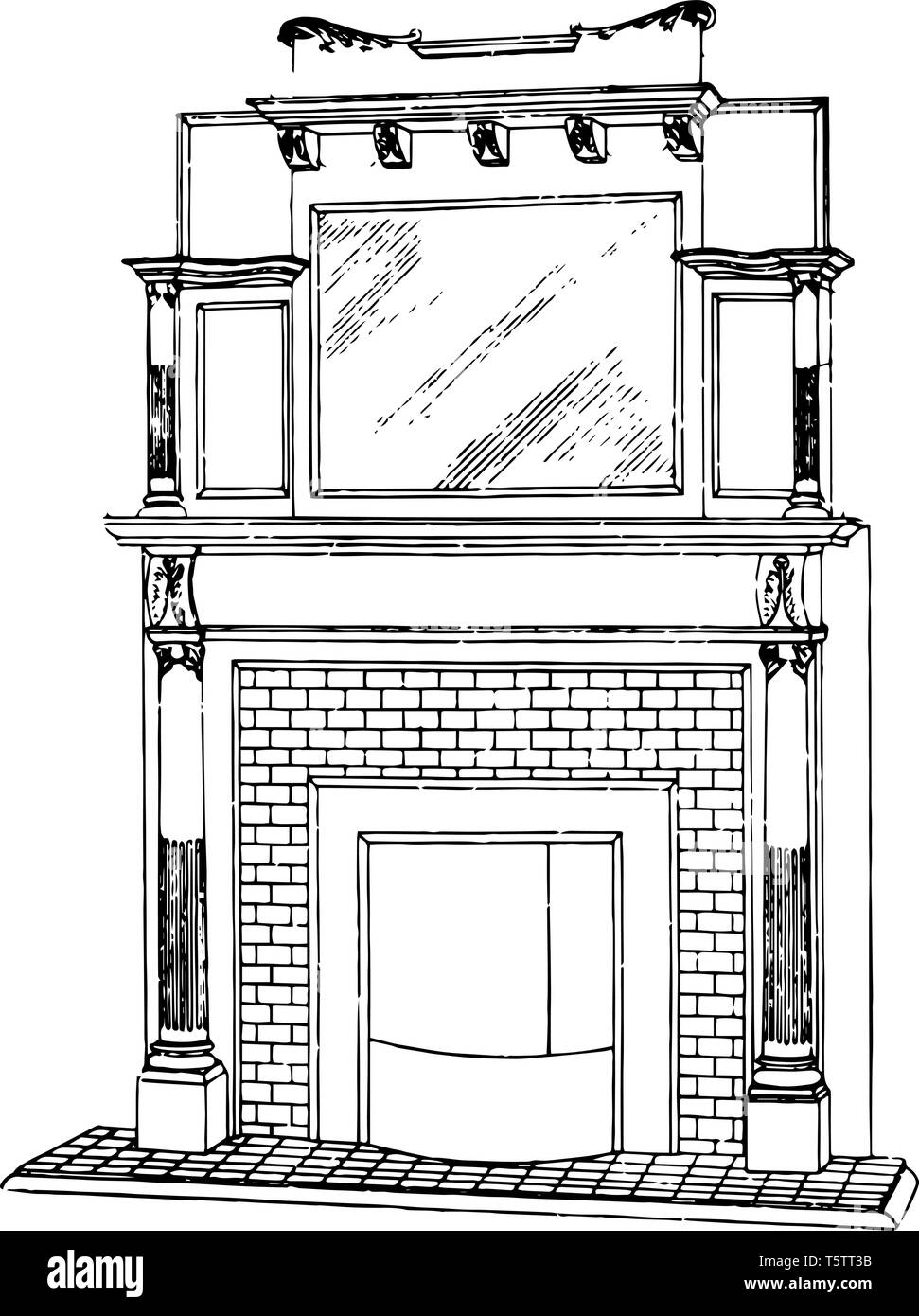 Small Surface Mantel offers unique opportunity in design, wood ...