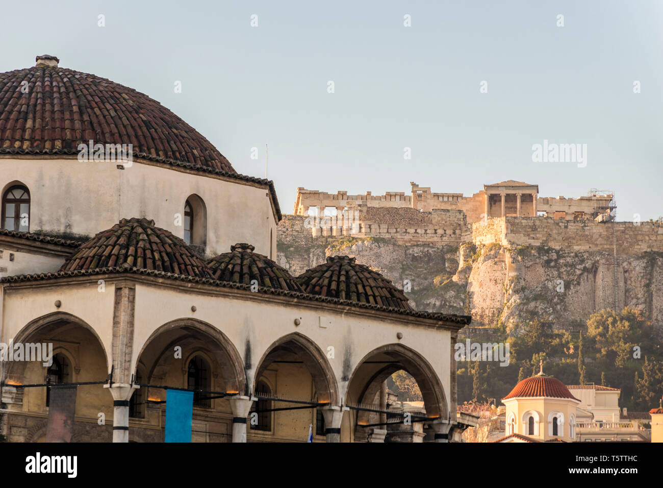Athens, Greece. The Tzistarakis Mosque, an Ottoman mosque in ...