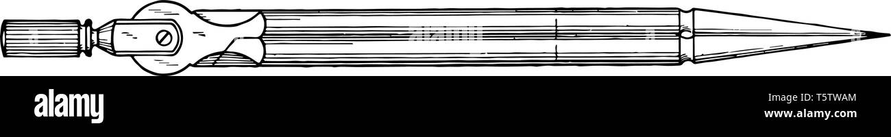 Cylindrical Compass is used depending on personal preference particular ...