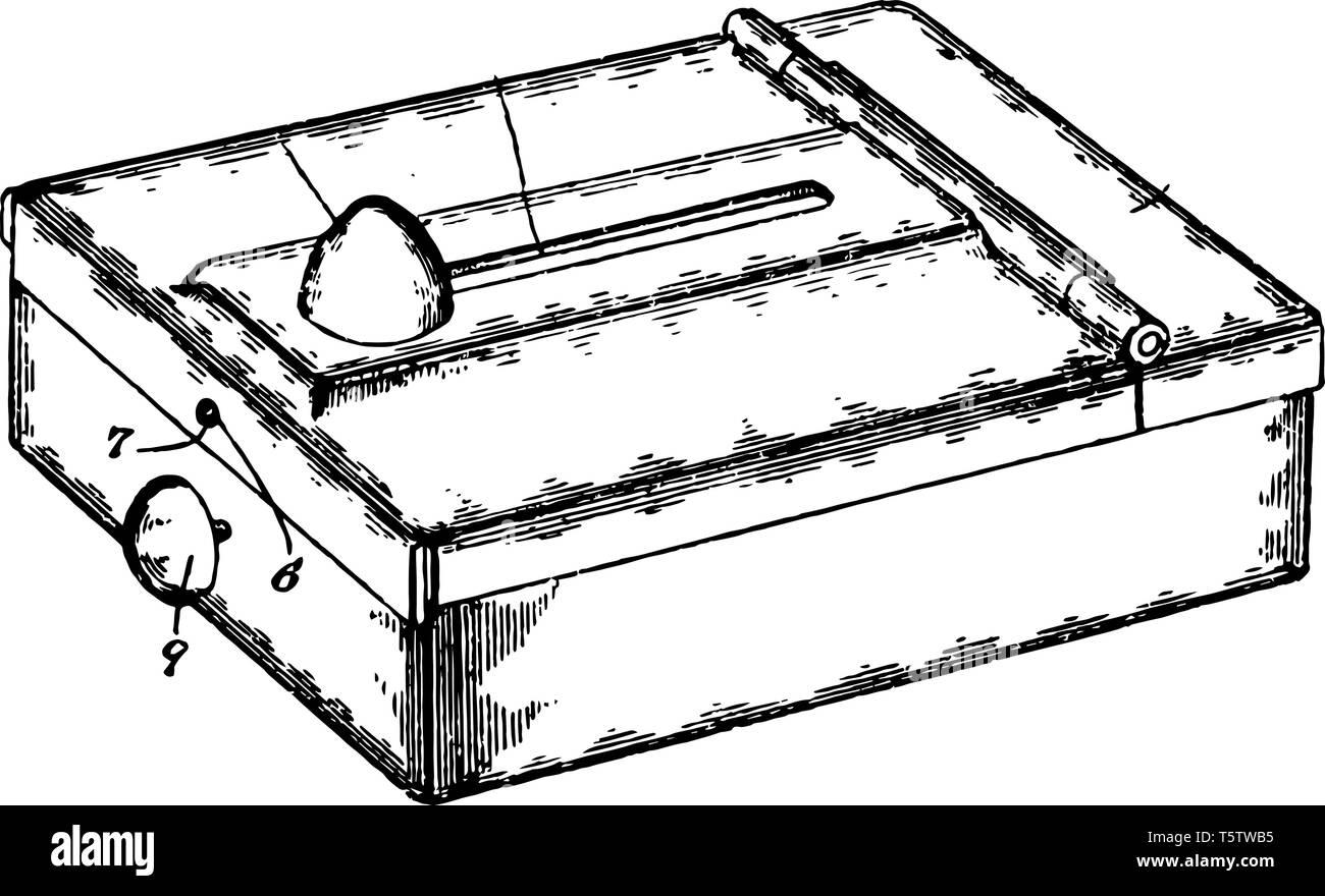 This illustration represents Ticket or Card Case which is used to hold ...