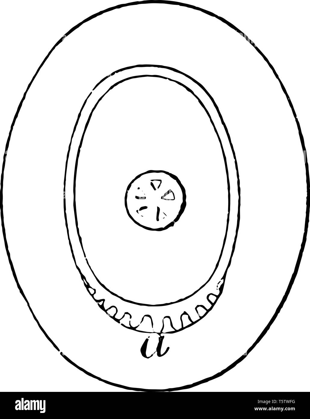 Hat featuring top central fan for ventilation vintage line drawing or ...