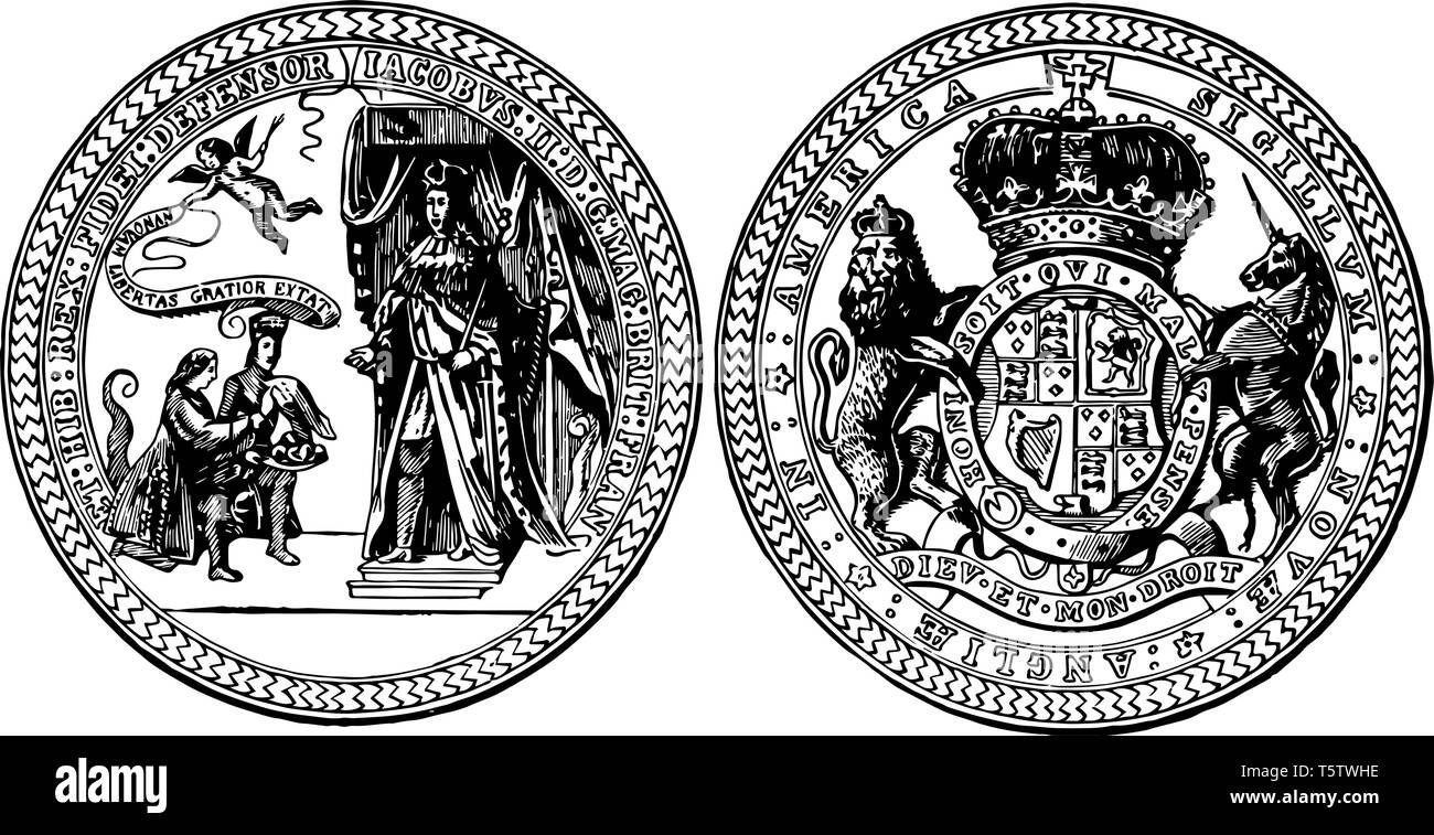Colonial seal hi-res stock photography and images - Alamy