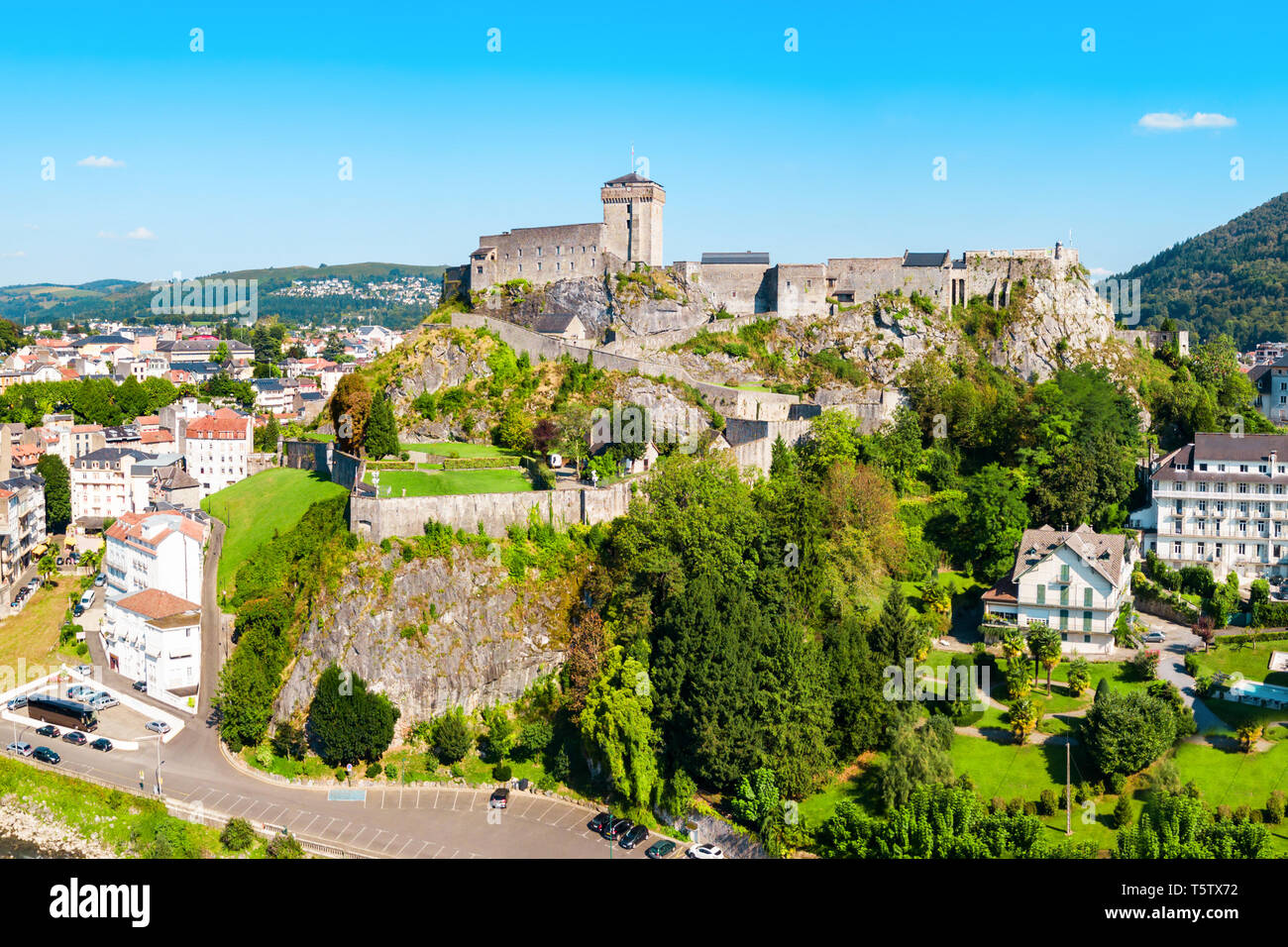 Fort Pyrenean Museum is located in Lourdes town in France Stock Photo ...