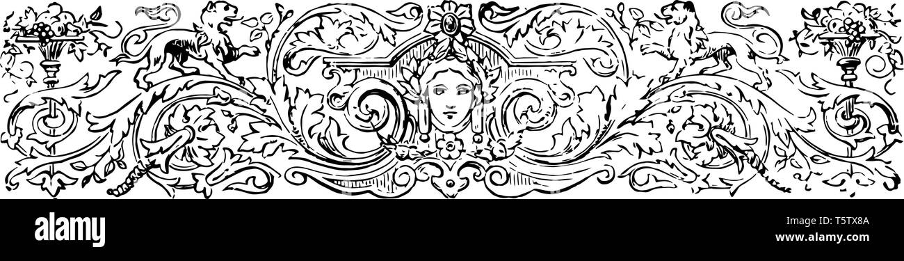 Center divider Stock Vector Images - Alamy