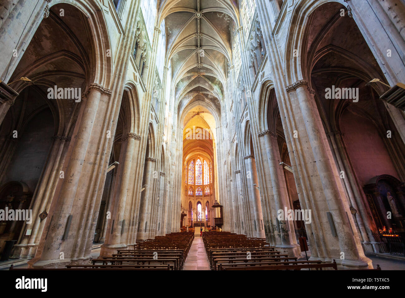 Tours Cathedral A Roman Catholic Church Located In Tours City In The 