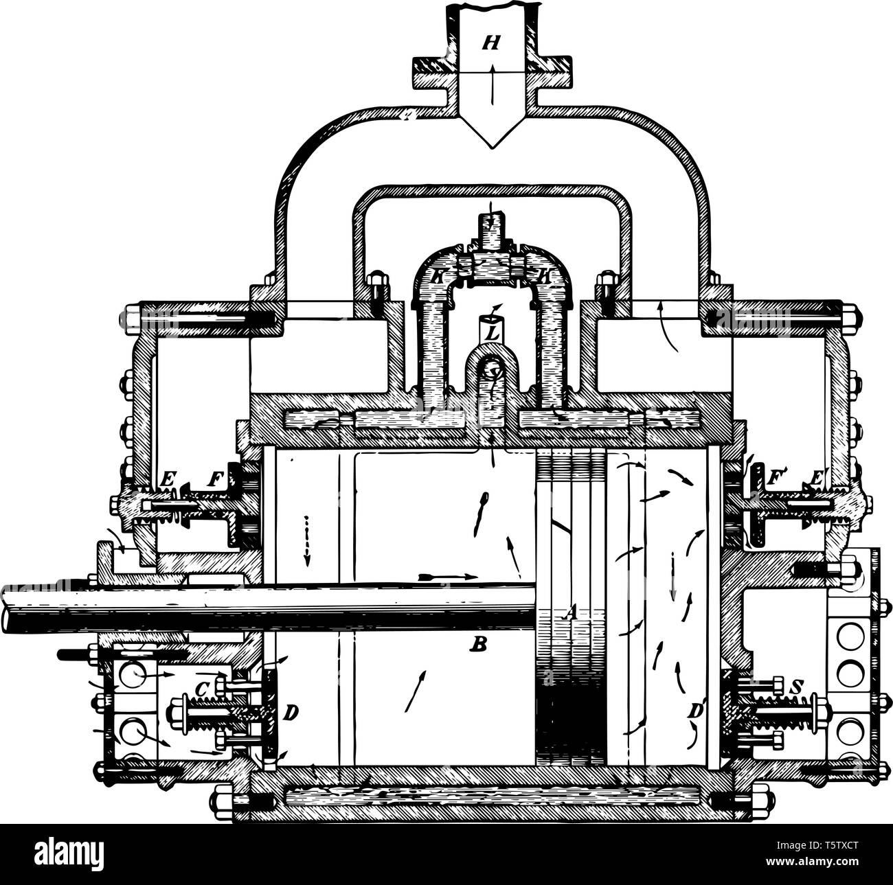 Compressed steam Stock Vector Images - Alamy